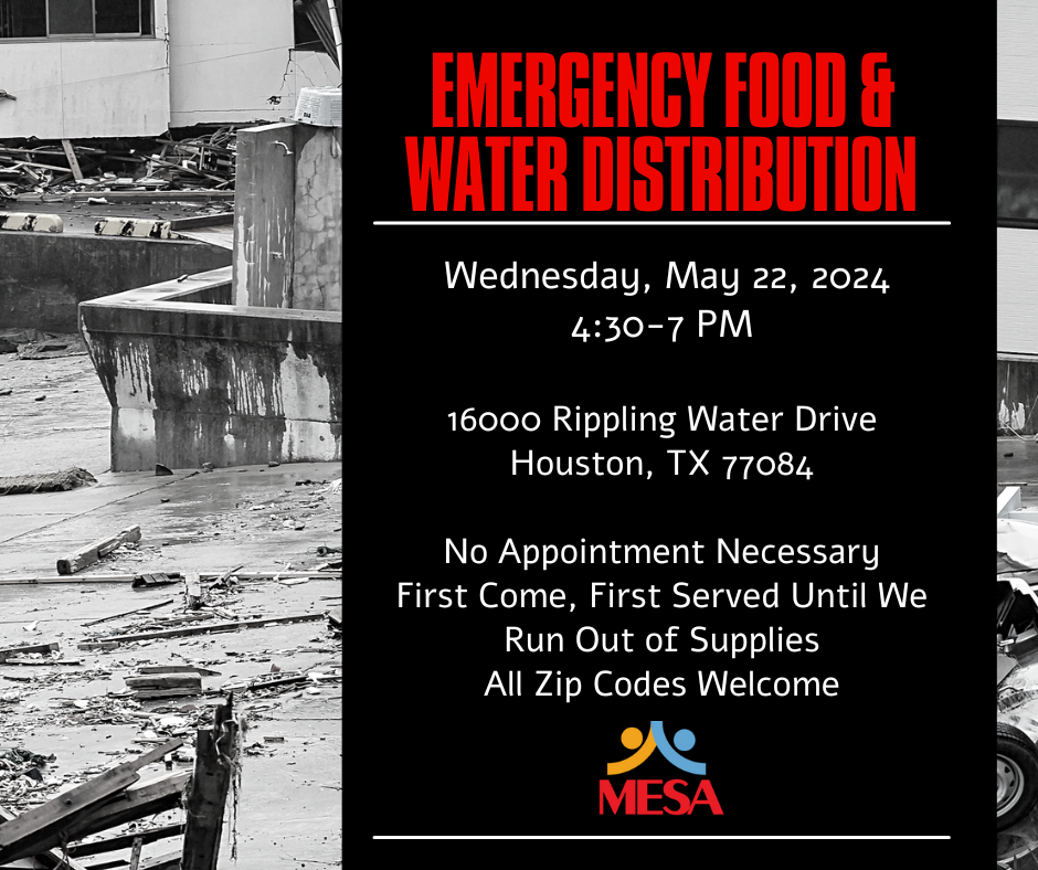 Emergency Food & Water Distribution – MESA Outreach
